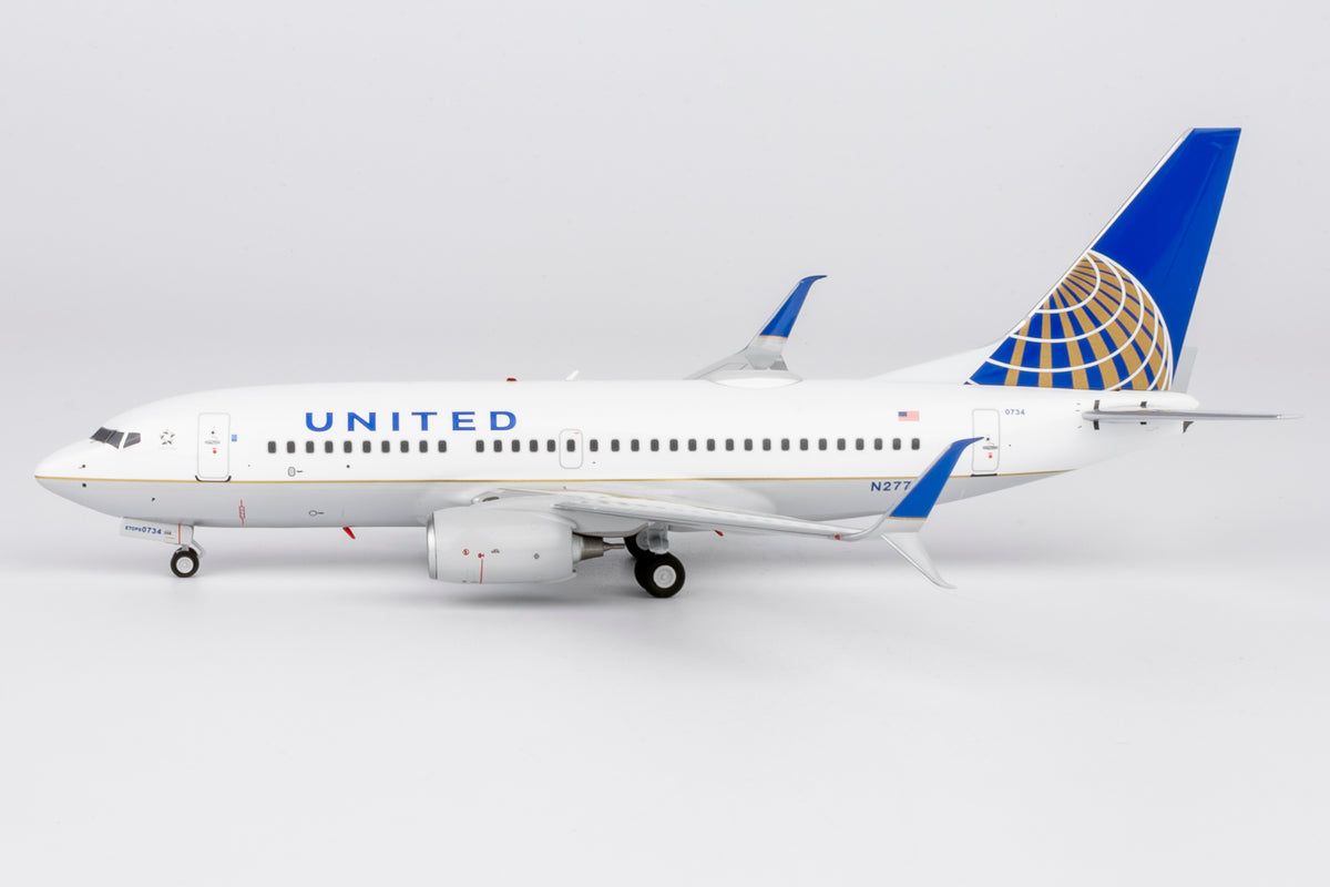 NG Models United Airlines CO-UA merged livery; with scimitar winglets ...
