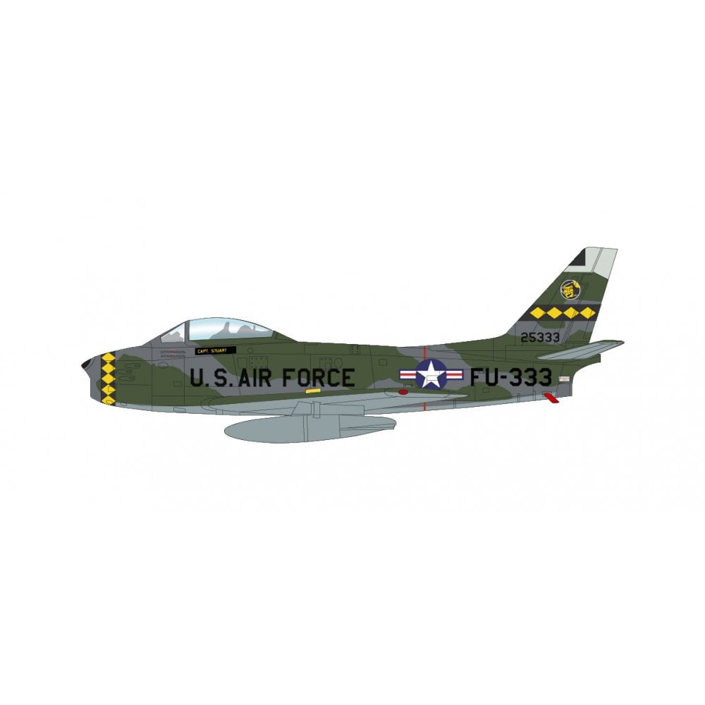 Hobby Master F-86F USAFE 25333, 461st Fighter Day Sqn., West Germany ...