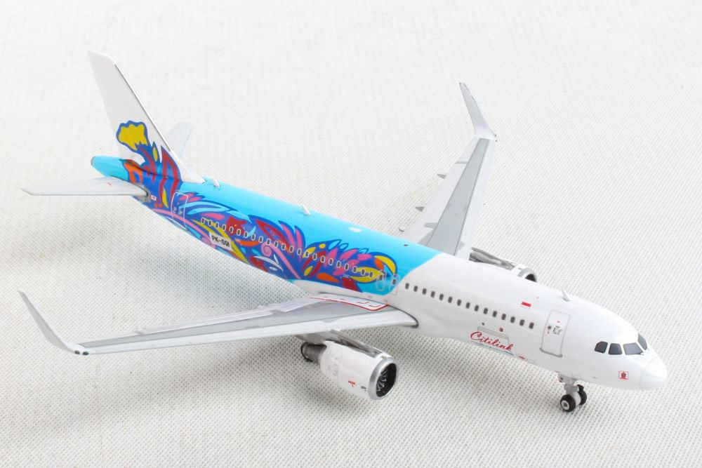 Phoenix CitiLink Airbus A320 PK-GQI 1/400 PH11565 - Aircraft Model Store