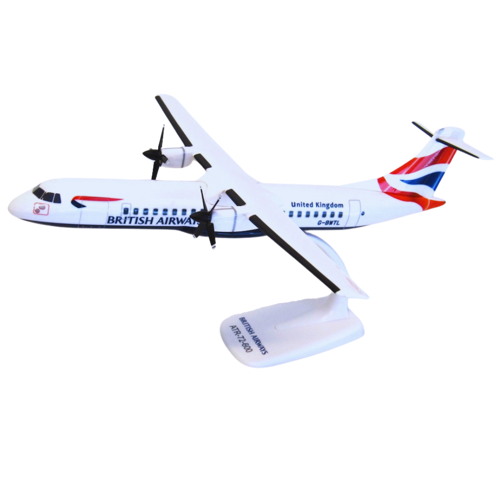 PPC Models British Airways ATR-72-600 1/100 Scale PP-224417 - Model ...