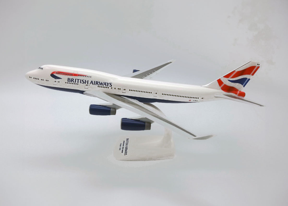 PPC Models British Airways Boeing B747-400 Union Tail 1/250 Scale PP ...