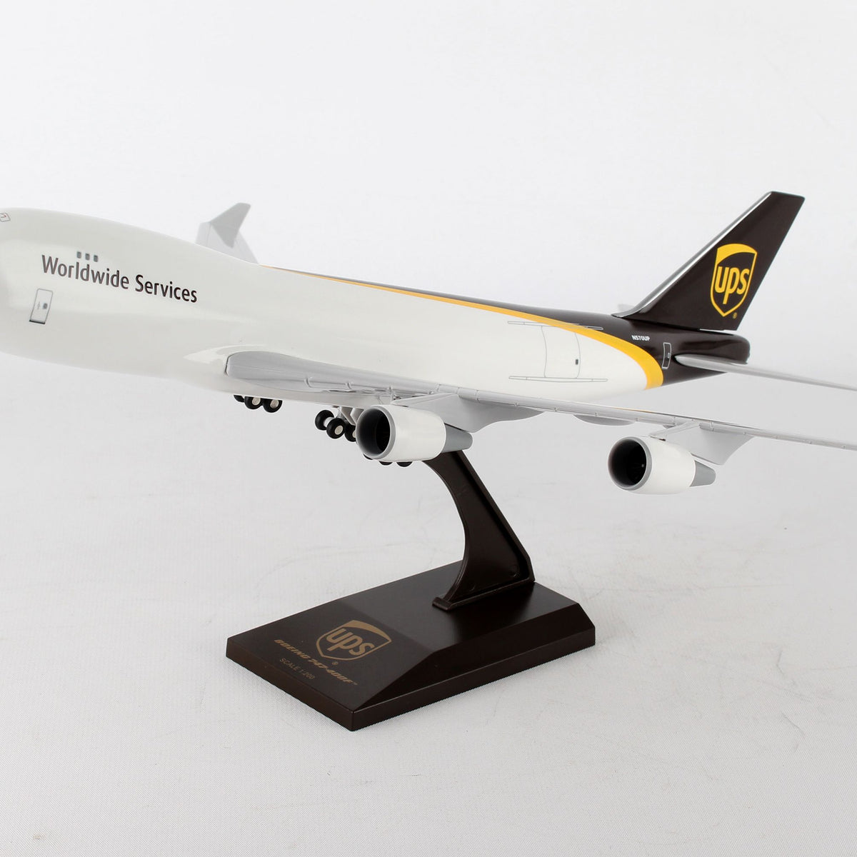 SkyMarks UPS Boeing 747-400F With Gear 1/200 SKR484 - Aircraft Model Store