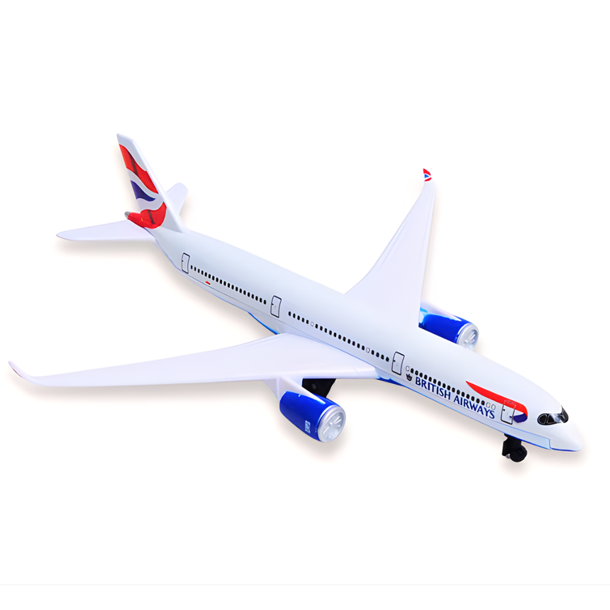 British Airways Airbus A350 Single Diecast Airplane Model Toy ...