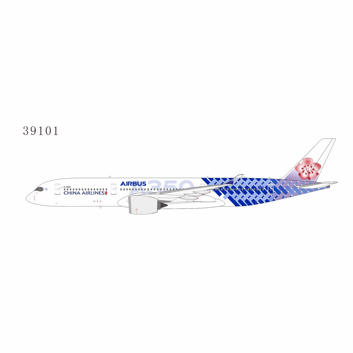 NG Models China Airlines Airbus A350-900 B-18918 (ULTIMATE) 1/400 Airc ...