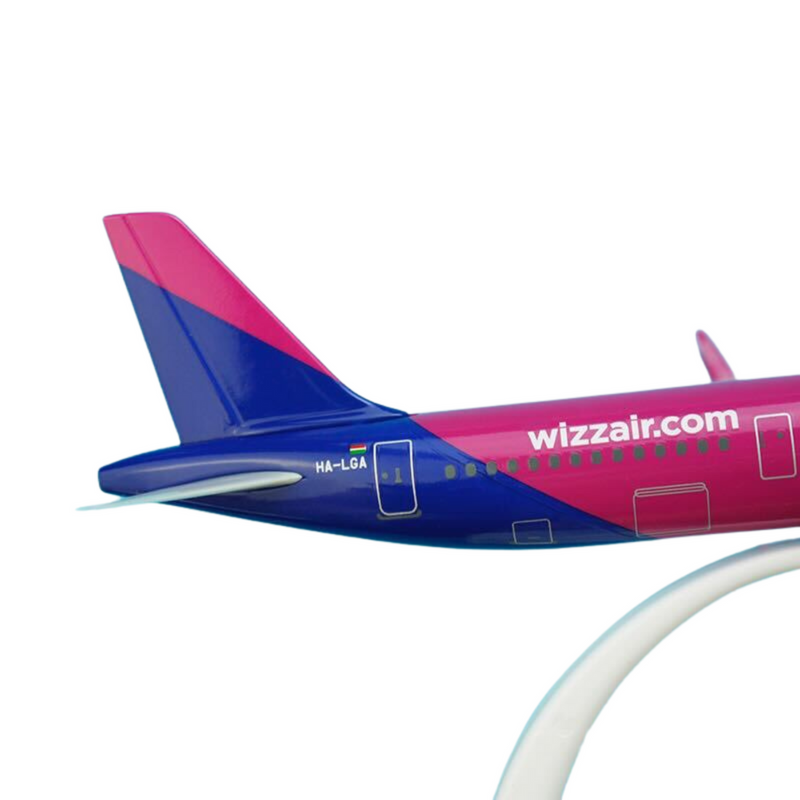 AeroClix Wizz Air Airbus A321Neo HA-LGA 1/200 Aircraft Scale Model ...