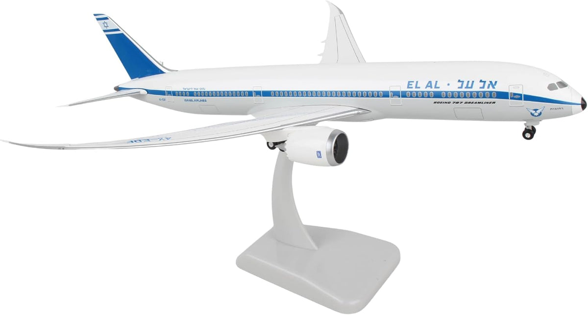 Hogan EL AL Airlines Boeing 787-9 Retro Livery (with WiFi Radome) 1/200 ...