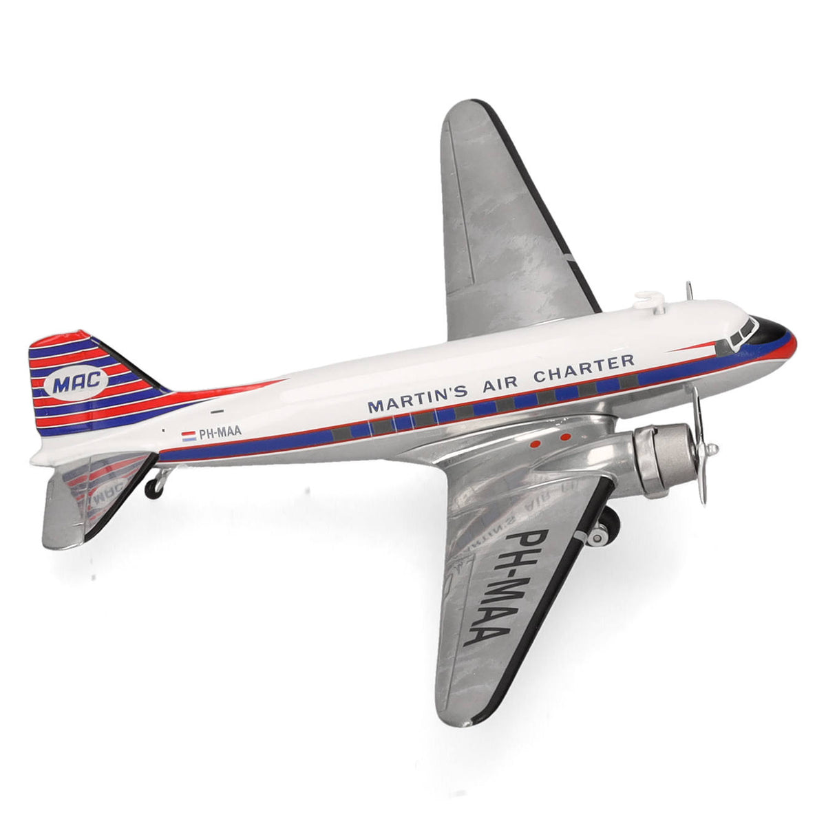 Herpa Martin's Air Charter Douglas DC-3 – PH-MAA 1/200 Scale 573566 ...