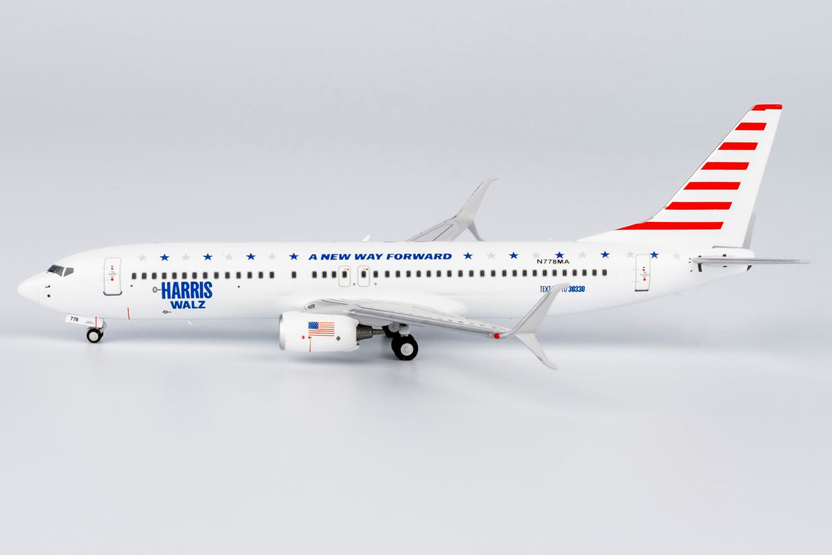NG Models KaiserAir "Harris/Walz Campaign Plane; with scimitar winglets ...