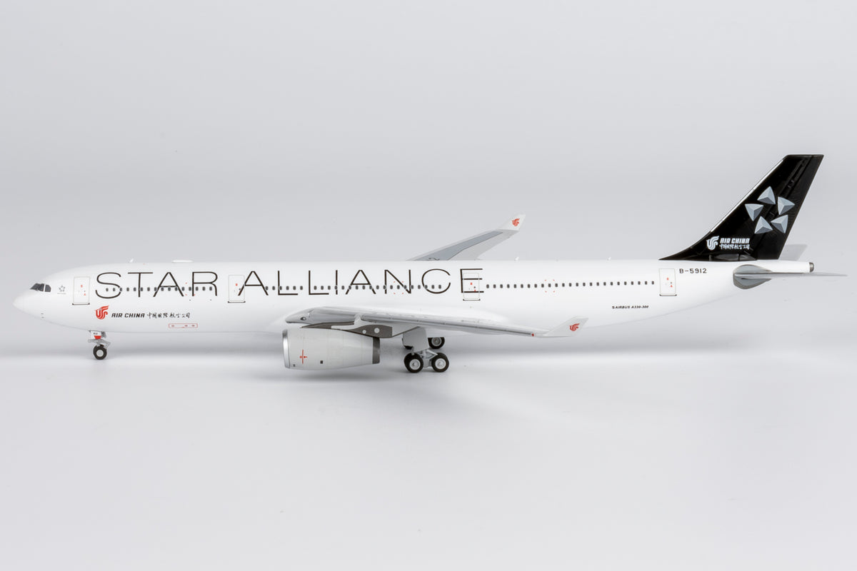 NG Models Air China Star Alliance Airbus A330-300 B-5912 1/400 Aircraf ...