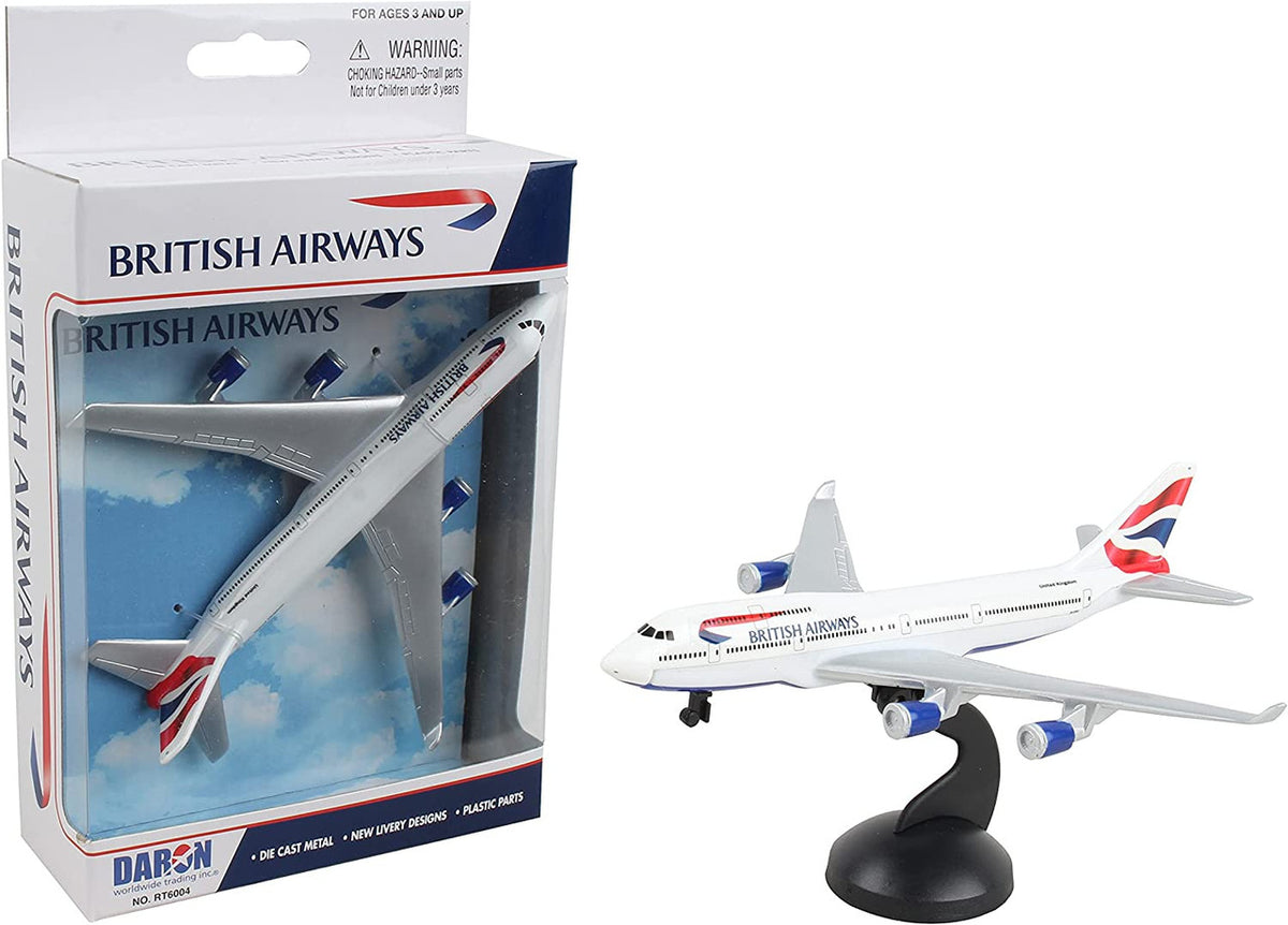 British Airways Boeing 747 G-CIVO Diecast Airplane Model Toy - Aircraft ...