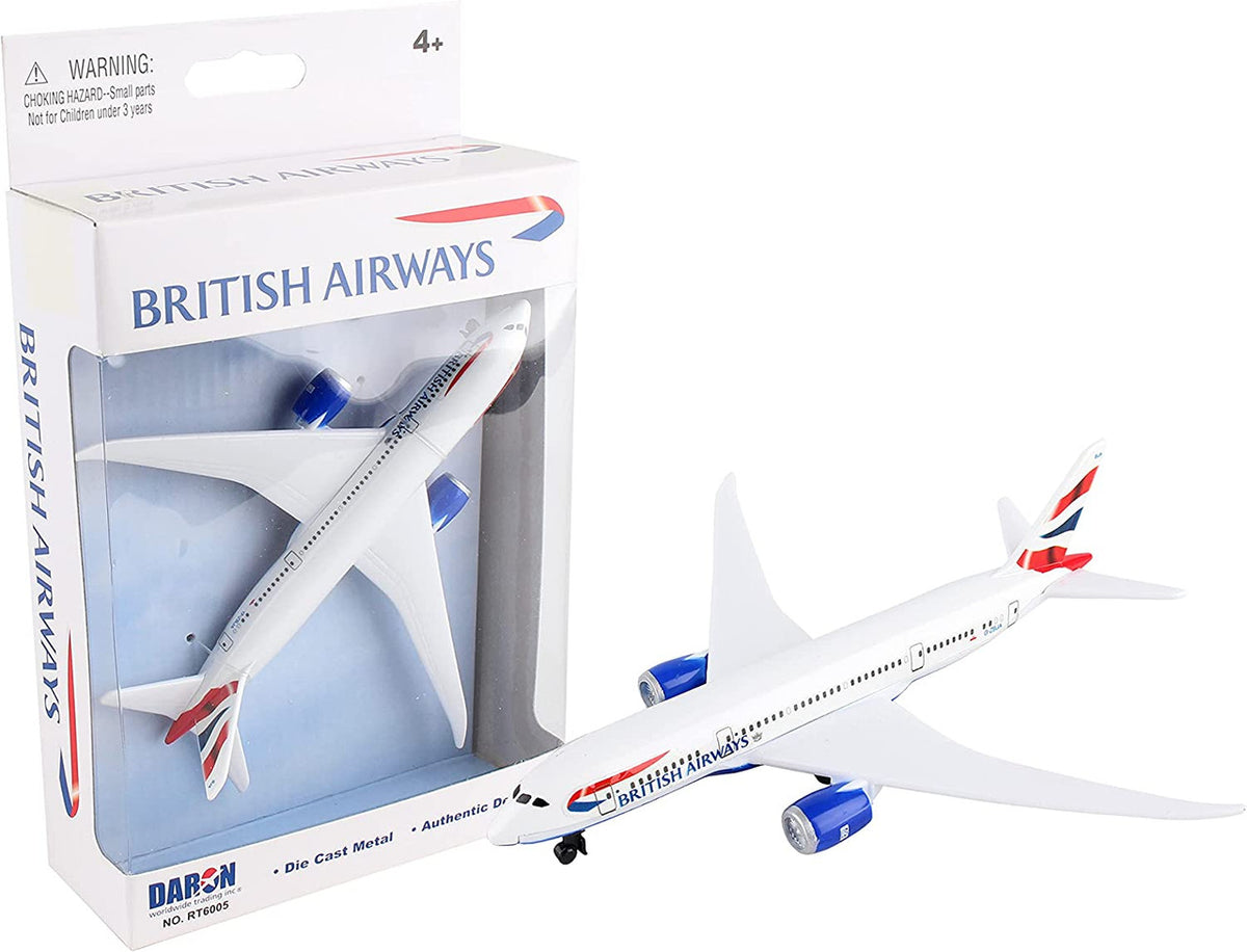 Premier Planes British Airways Boeing 787 Airplane Model Toy PP-RT6005A ...