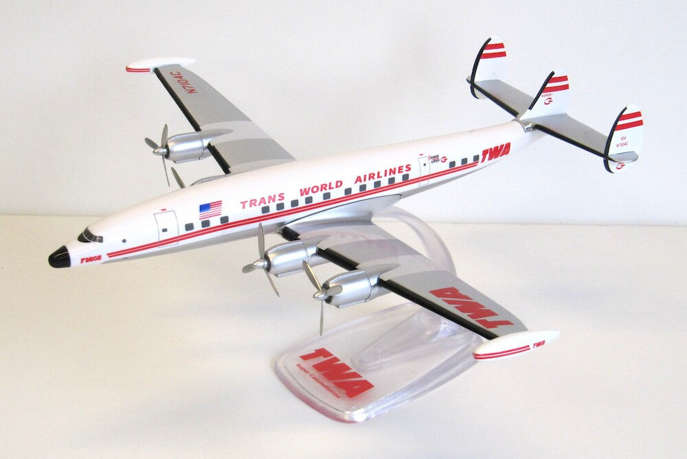 PPC Models TWA Trans World Airlines Lockheed L1049G Constellation 1/125 ...