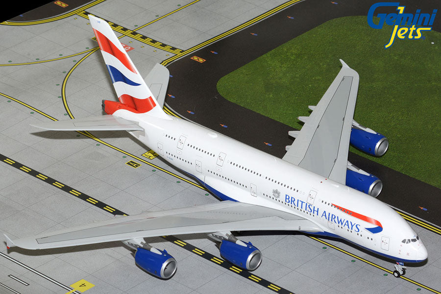 GeminiJets British Airways Airbus A380 G-XLEE 1/200 Aircraft Scale Mod ...