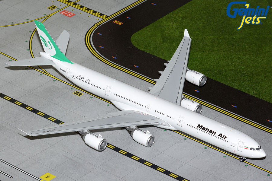 GeminiJets Mahan Air Airbus A340-600 EP-MMR 1/200 G2IRM1356 - Aircraft ...