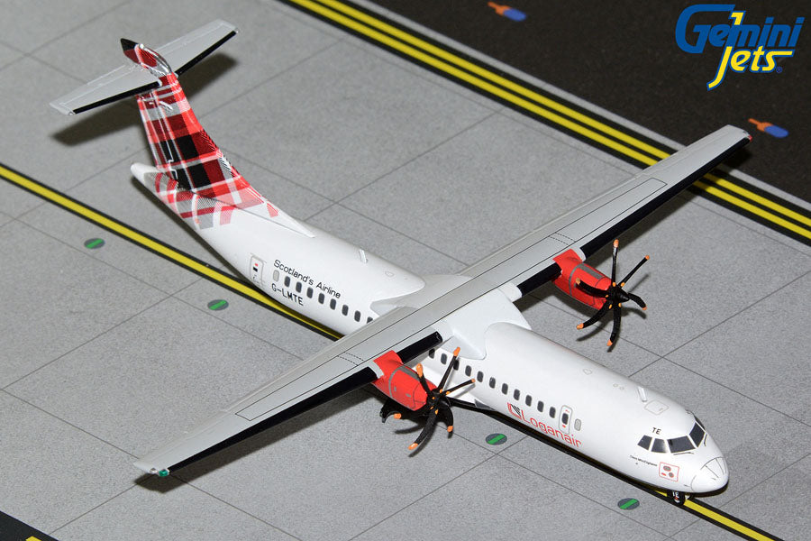 GeminiJets Loganair ATR 72-600 G-LMTE (red livery) 1/200 Aircraft Scal ...