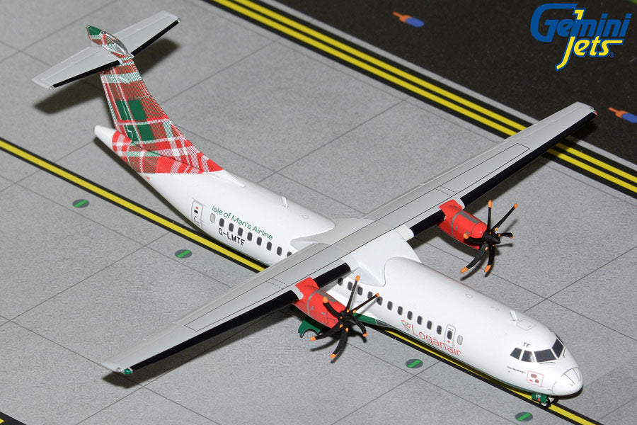 GeminiJets Loganair ATR 72-600 G-LMTF (green livery) 1/200 Aircraft Sc ...