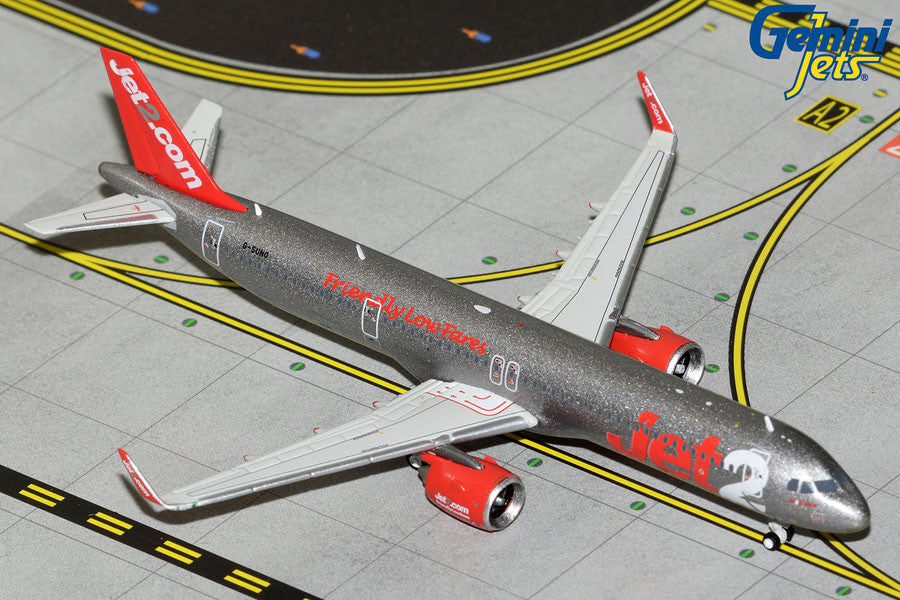 GeminiJets Jet2 Airbus A321NEO G-SUNO 1/400 Scale GJEXS2331 - Aircraft ...