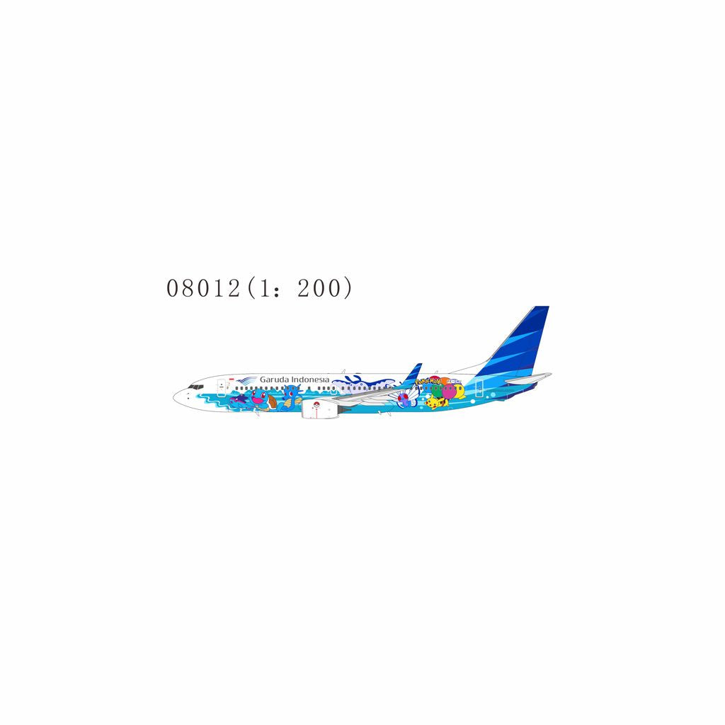 NG Models Garuda Indonesia Jet GA #1 Boeing 737-800/w PK-GMU 1/200 Air ...