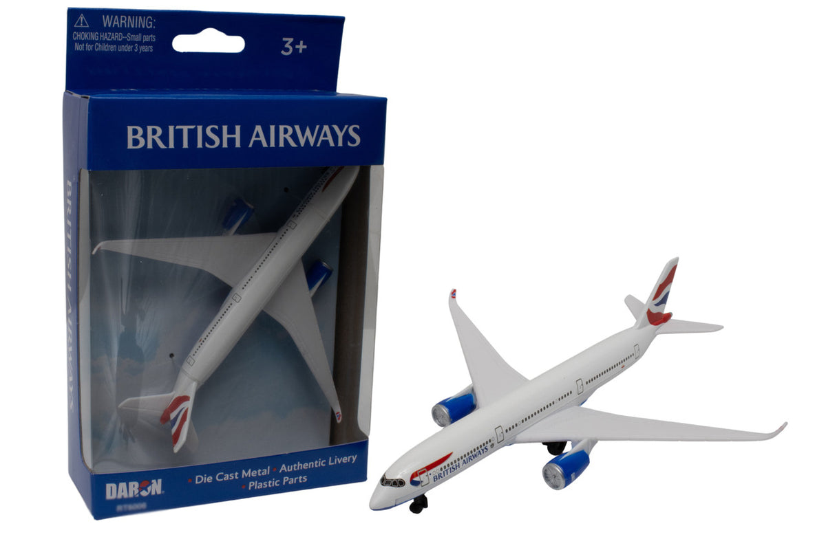 British Airways Airbus A321 Single Diecast Airplane Model Toy PP-RT6007 ...