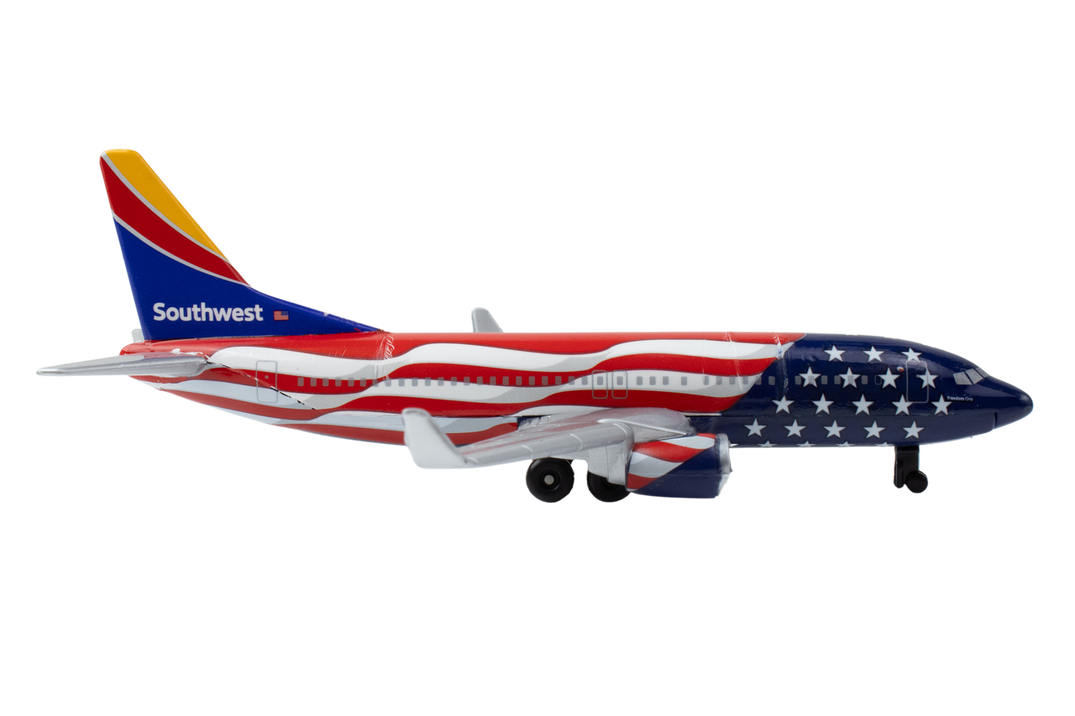 Southwest Freedom One Single Diecast Airplane Model Toy PP-RT8185 ...