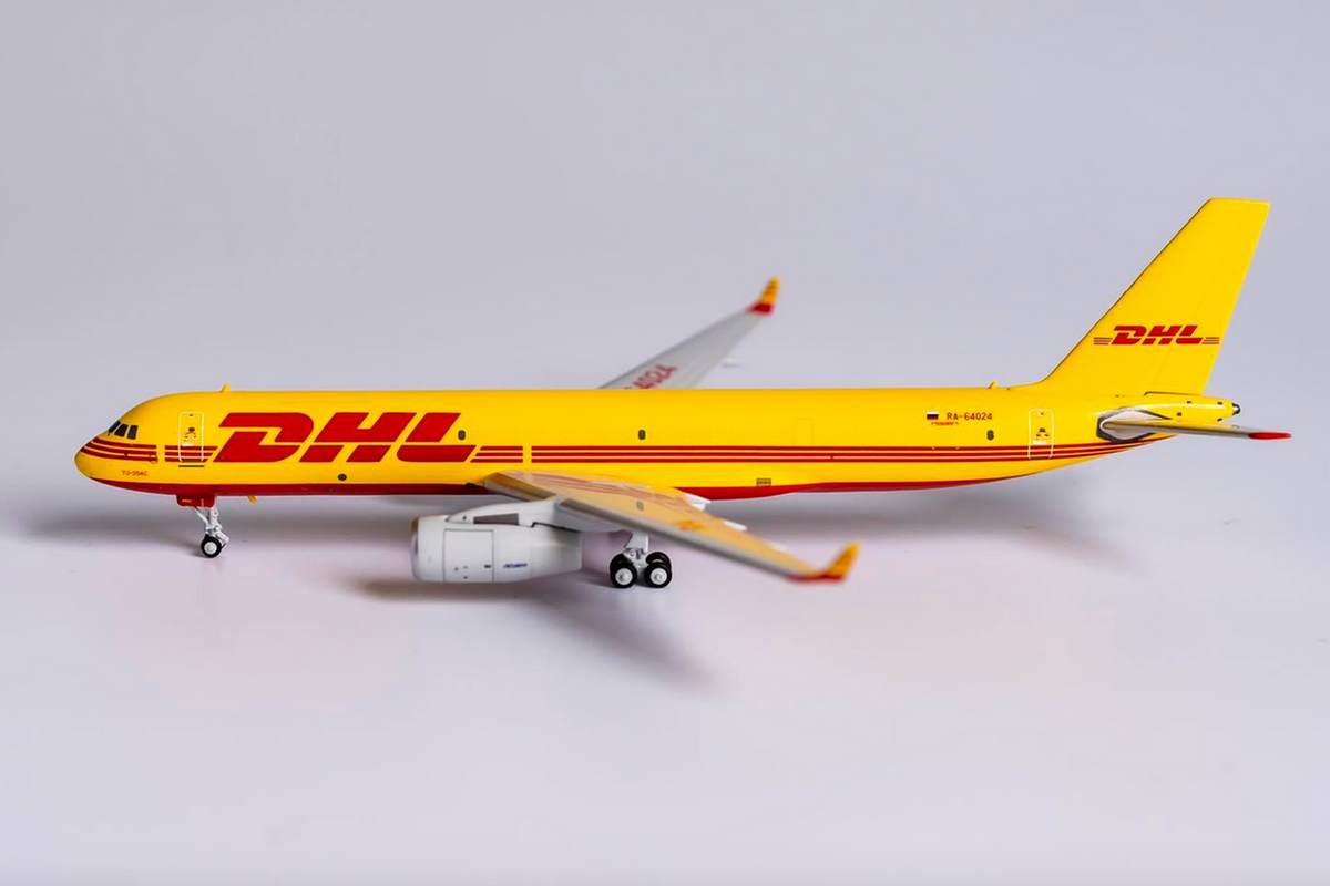 NG Models DHL Tupolev Tu-204-100S RA-64024 1/400 NG40005 - Aircraft ...