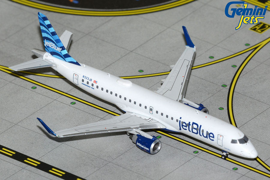 GeminiJets JetBlue Airways Embraer 190-100IGW Reg: N323JB 1/400 ...