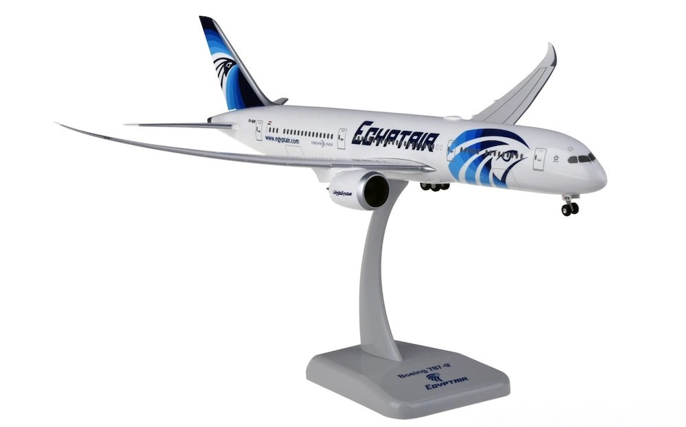 Hogan Egypt Air Boeing 787-9 Dreamliner 1/200 Aircraft Scale Model ...