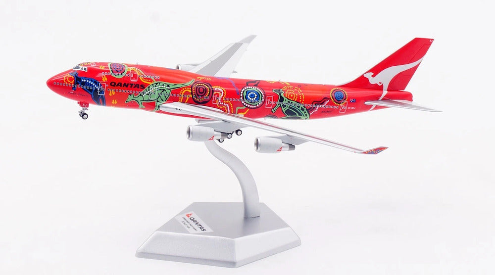HX Models Qantas B747-400 "Wunala Dreaming" VH-OEJ 1/400 Aircraft Scal ...