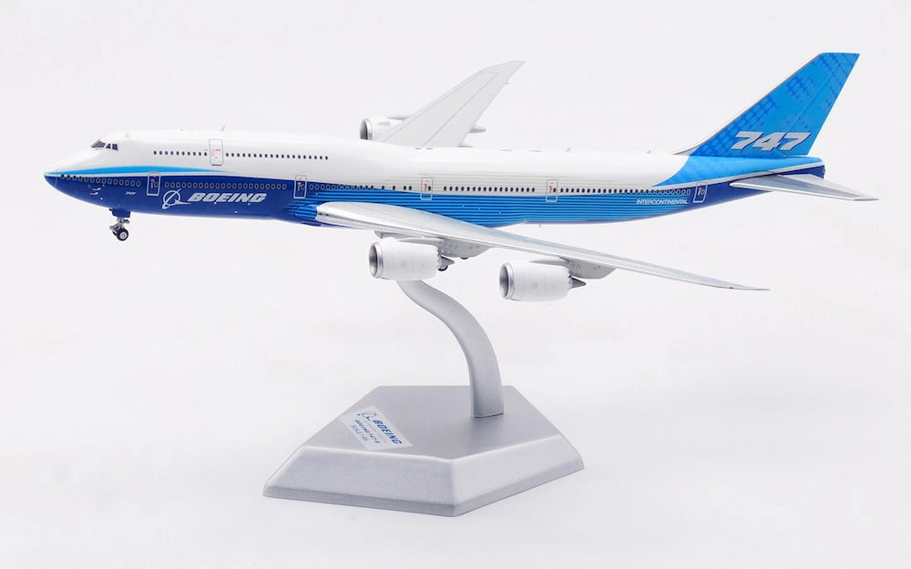HX Models Boeing Company B747-8 Blue "House livery" 1/400 Aircraft Sca ...