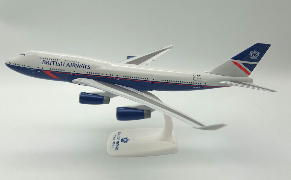 PPC Models British Airways Boeing B747-400 Landor Tail 1/250 Scale PP ...