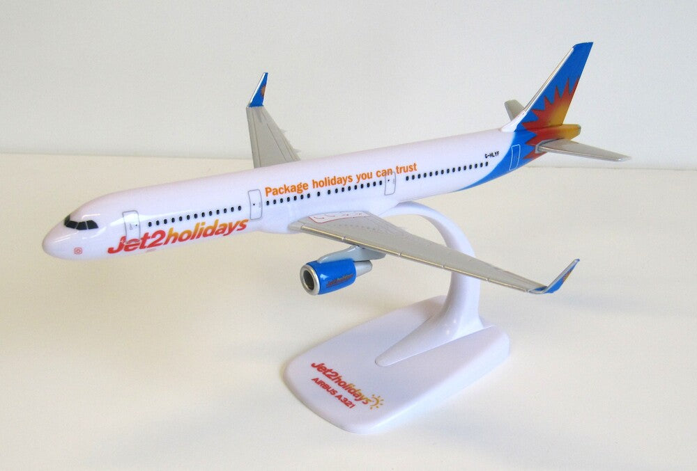 PPC Models Jet2 Holidays Airbus A321 G-HLYF 1/200 Aircraft Scale Model ...