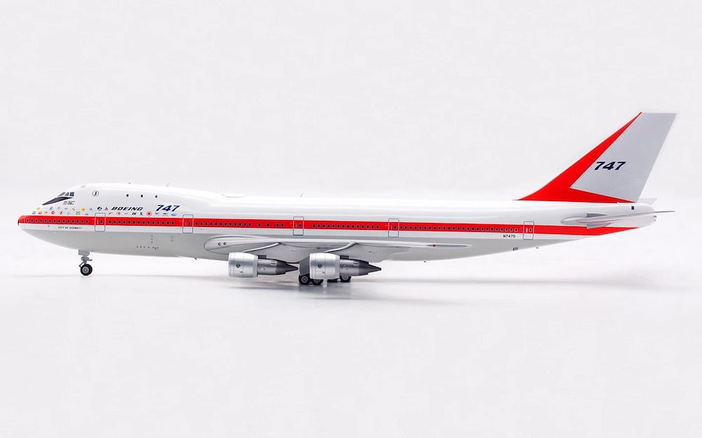 SQ Wings Boeing Company "Museum Livery" Boeing B747-100 N7470 1/200 Ai ...